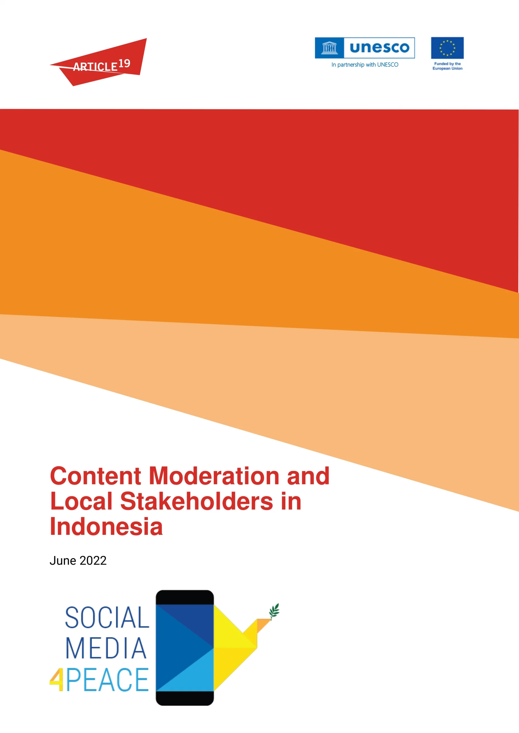 Content Moderation and Local Stakeholders in Indonesia - Koalisi Damai